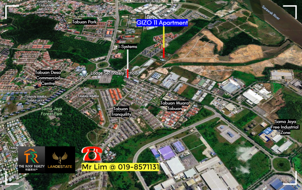 Gizo 11 Apartment at Jalan Tabuan Tranquility for Sale | Property Sarawak