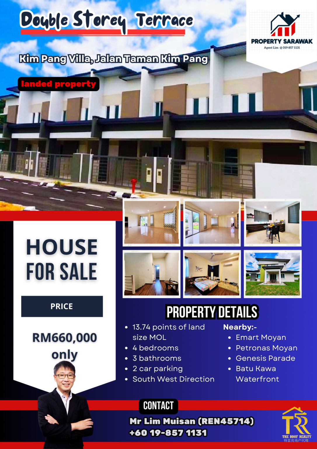 Double Storey Corner at Ensing Timuar, Kuching for Sale | Property Sarawak