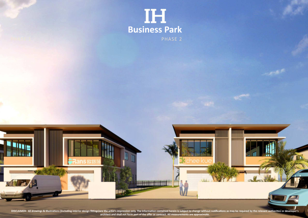 New Double Storey Semi-Detached and Detached Building at IH Business ...